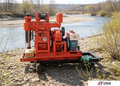 China Mining Borehole Drilling Machine 100-150 Meters Depth For Coring for sale