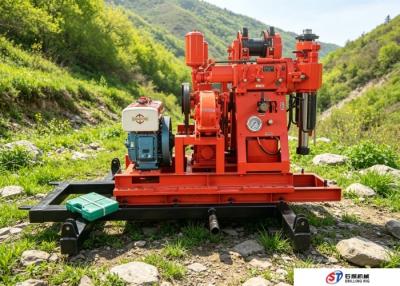 China Compact Borehole Drilling Machine Designed For Easy Transport Construction Sites for sale
