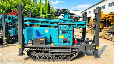 China 30° All-terrain Crawler Drilling Rig For Farm Irrigation & Drinking Water for sale