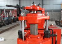 China Hydraulic Geological Drilling Rig 180m Depth 50mm Rod for Rock Sampling Exploration for sale