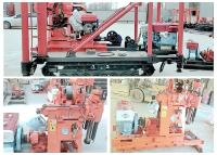 China Rotary Crawler Mounted Drill Rig 200m Depth for Geotechnical Sampling Exploration for sale