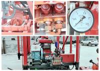 China Mini Mineral Core Sample Drilling Rig Machine 200m Depth Geotechnical Exploration for sale