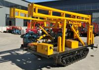 China Pneumatic High Leg Percussion Crawler Drill Rig - 100m Depth, 110mm Hole Diameter, 500kg Weight for sale