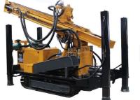 China 200m Tracked Hydraulic DTH Tractor Mounted Water Well Drill Rig 70KW for sale