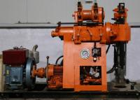 China Mobile Geological Mining Diamond 15KW Exploration Drill Rig 200m Depth for sale