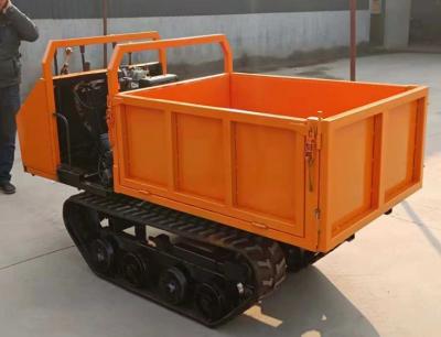 China Durable Track Transporter crawler carrier featuring rubber track model 400 90 54 and 1932mm wheel base for off road transport tasks for sale