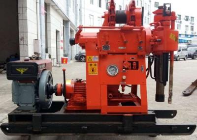China Diesel 100m 570r/Min Geological Drilling Rig Machine for sale