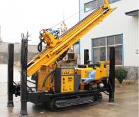 China Crawler Type Pneumatic Water Well Drilling Rig 400m Depth ST400 105-300mm for sale