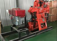 China 100m Geothermal Core Drilling Rig Machine 42mm Drill Rod 110mm Initial Hole for sale