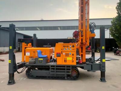 China 完全な油圧350mの1.25mpaクローラーによって取付けられる掘削装置 for sale