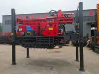 China ST-260 Percussive Pneumatic Drilling Rig - 260m Depth, 105-260mm Diameter, Crawler Mounted Water Well Machine for sale