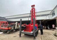 China Customized ST180 Water Well Drilling Rig 180m Depth DTH Crawler Mounted for sale