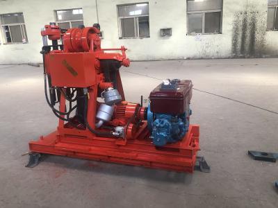 Cina Motore diesel XY-1 Sotto terreno di prova di trivellazione Rig 100m profondità BW 160 pompa di fango in vendita