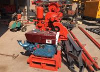 China XY-1 Soil Testing Drill Rig 100m Depth 42mm Rod Diameter Diesel Engine for sale