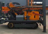 China 350m Deep Crawler Mounted DTH Drill Rig Multifunctional Borehole Water Well Drilling Machine for sale