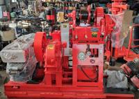 China 200m Depth Trailer Mounted Core Drill Rig for Mining 220V 380V 11kW Motor for sale