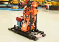 China Man Portable Diamond Core Drill Rig ST 50 50m Depth 8hp Diesel Engine for sale