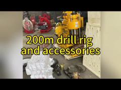 100m Depth Automatic Core Drilling Machine , Soil Investigation Drilling Equipment