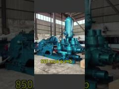 127 mm di diametro del tubo di ingresso Pompa di fango per motore diesel per impianto di perforazione idraulica