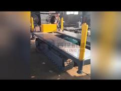 Capacitación de carga personalizada Marco de pista de rastreo para máquina de perforación