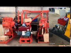 A Closer Look: GK 200 Core Drilling Rig 200m Depth Diesel Powered for Exploration