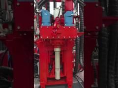 Heavy-duty pneumatic drilling rigs are capable of drilling into rock