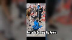 Portable Core Drilling Rig 75mm Hole