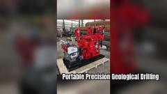 Portable Geological Drilling Rig Machine