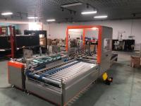 China Corrugated Cardboard Box Making Machine Full Automatic Box Folder Gluer for sale