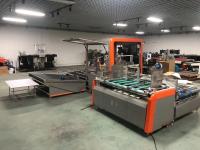 China Small CBM Digital Box Printing Machine PLC System For Corrugated Box for sale