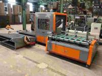 China Orange Corrugated Box Gluing Machine Small CBM Easy Operation for sale