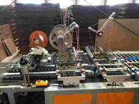 China 100m/Min Automatic Folder Gluing Machine , 50Hz Carton Box Making Machine for sale