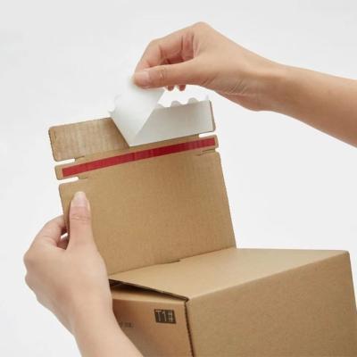 Cina Scatole di spedizione Amazonboxes/uso che imballa, ² ondulato di chiusura lampo della scatola/≥300g/m in vendita