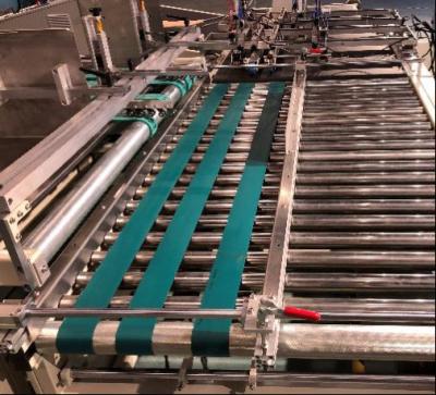 Cina ² della macchina/300g/m delle scatole di spedizione della chiusura lampo delle scatole di spedizione della chiusura lampo/compressore d'aria minuto 6 barre in vendita
