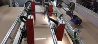 China CE Spray Printing Machine 200dpi 350m/Min LED Curing Ink Type for sale