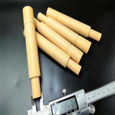 Cina Ossidazione dei tubi di biossido di zirconio stabilizzata magnesio giallo anti in vendita