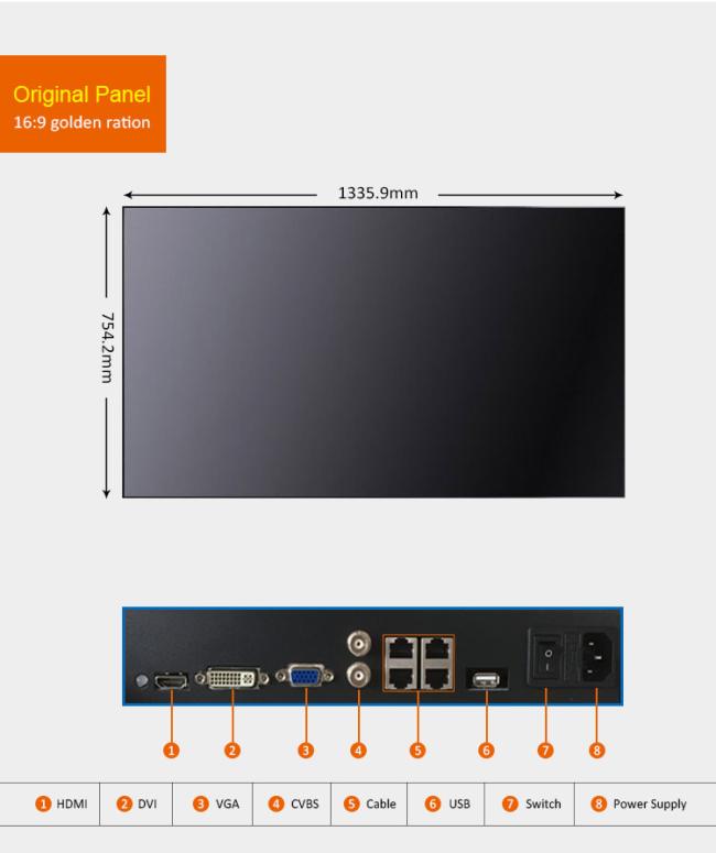 samsung 55 inch shopping mall narrow bezel led video wall tv