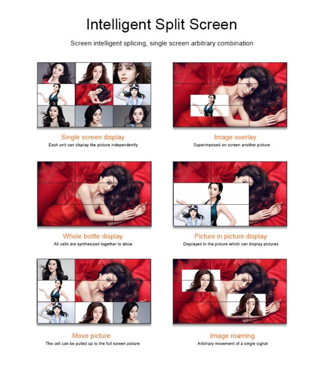 samsung 55 inch shopping mall narrow bezel led video wall tv