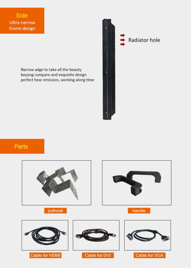 samsung 55 inch shopping mall narrow bezel led video wall tv