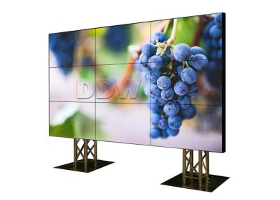 China Super Thin Bezel 4K Multi Screen Display Wall 3x3 Support DVI  VGA AV YPBPR Signals for sale
