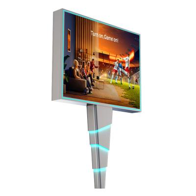 China Alto brilho 8000nits p6 resistente à água IP65 LED display exterior cartaz publicitário digital à venda