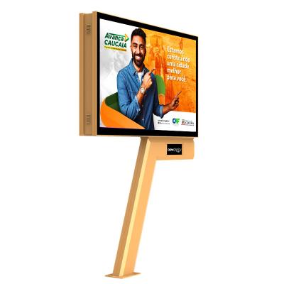 Cina Disegno di fascia alta 8000nits p6 Front IP65 in acciaio LED schermo a prova d'acqua cartellone pubblicitario esterno in vendita