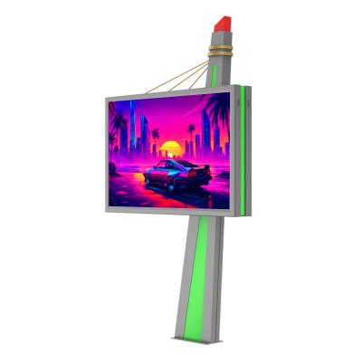 Cina Facile installazione P6 acciaio 8000nits display impermeabile pubblicità esterna cartellone LED in vendita