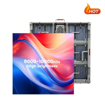 Cina P5 P6.67 P8 P10 Display video LED esterno Segnaletica pubblicitaria Display all'aria aperta in alluminio in vendita