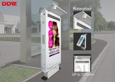 China 55” Sunlight readability floor standing display enhancement support wifi / 3g / LAN DDW-AD5501S for sale