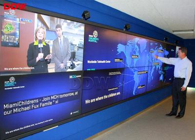 China Good Vision Effect Interactive Video Wall With Ultra Narrow Bezel 1.7mm for sale