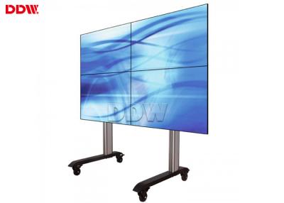 China DDW Floor Standing 55 Inch Video Wall / Moveable Frameless Video Wall for sale