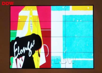 China Wall Mounted Multiple Tv Video Wall / Multi Color Frameless Video Wall for sale