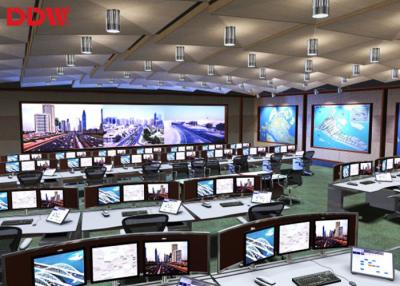China High Contrast CCTV Video Wall For Exhibition , Stadium And Gymnasium for sale