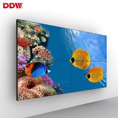 China Super Narrow Bezel LCD Video Wall Display 1920*1080 500 Nits LED Backlit 5.3 Mm for sale